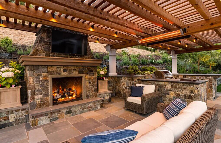12 Outdoor Patio Design Ideas | Patio Heat and Shade