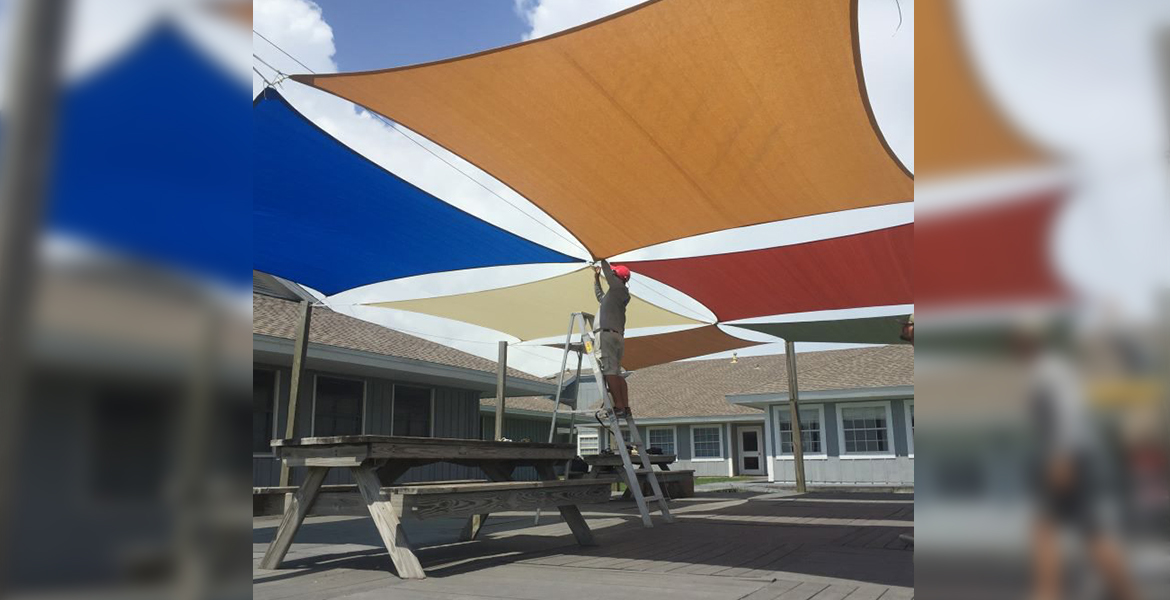 7 Shade Sail Ideas for a Cooler Backyard | Patio Heat and Shade